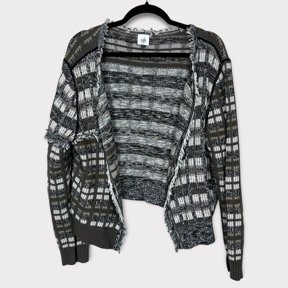 CAbi | Sweaters | Cabi Classic Cardigan Xl Open Front Fringe Classic ...